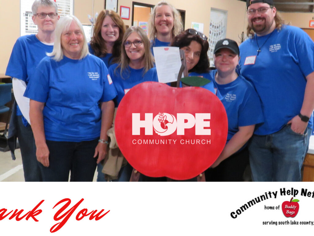 Community Help Network - Hope Community Church Of Lowell